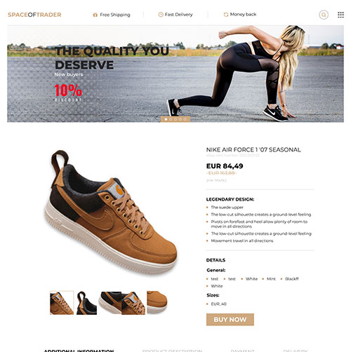 All ebay templates. SpaceofTrader - 19 super templates!